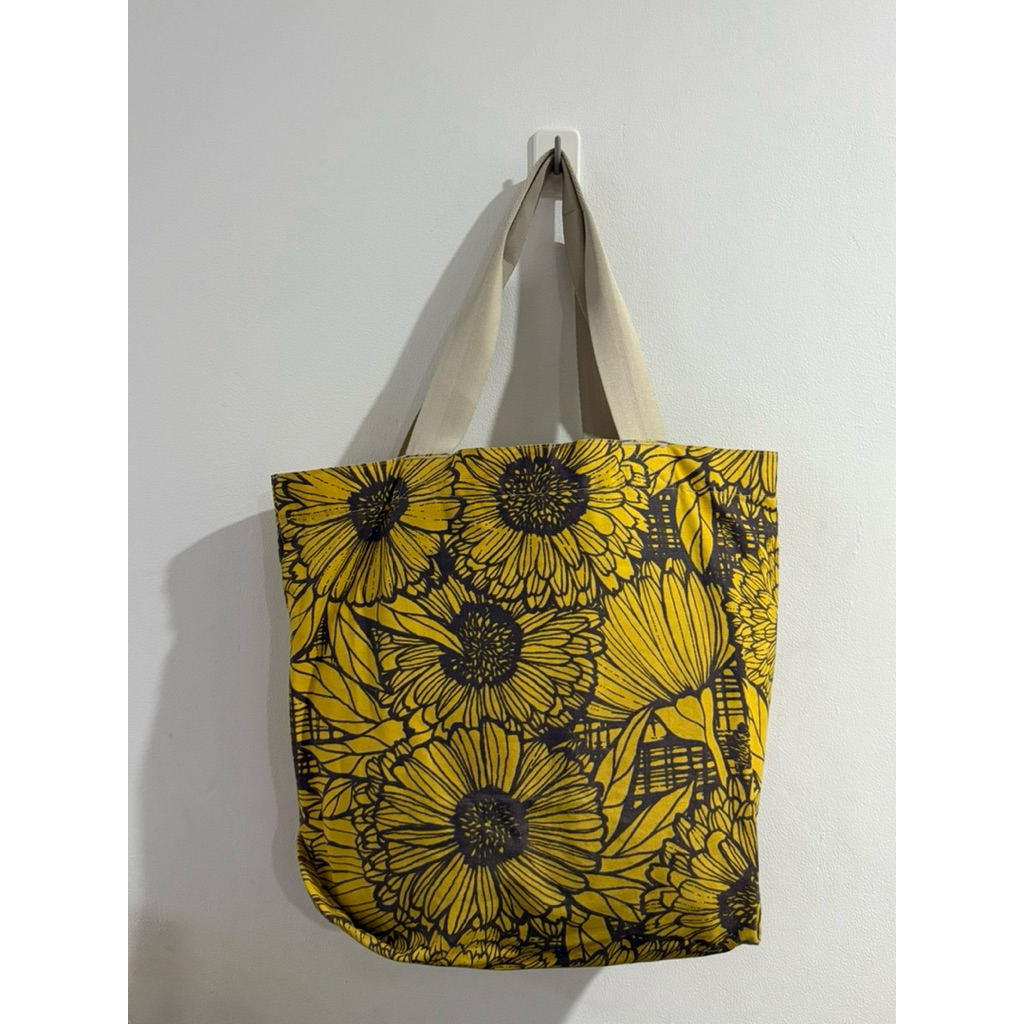 Jual Tulisan Vintage Tote bag Sunflower | Shopee Indonesia