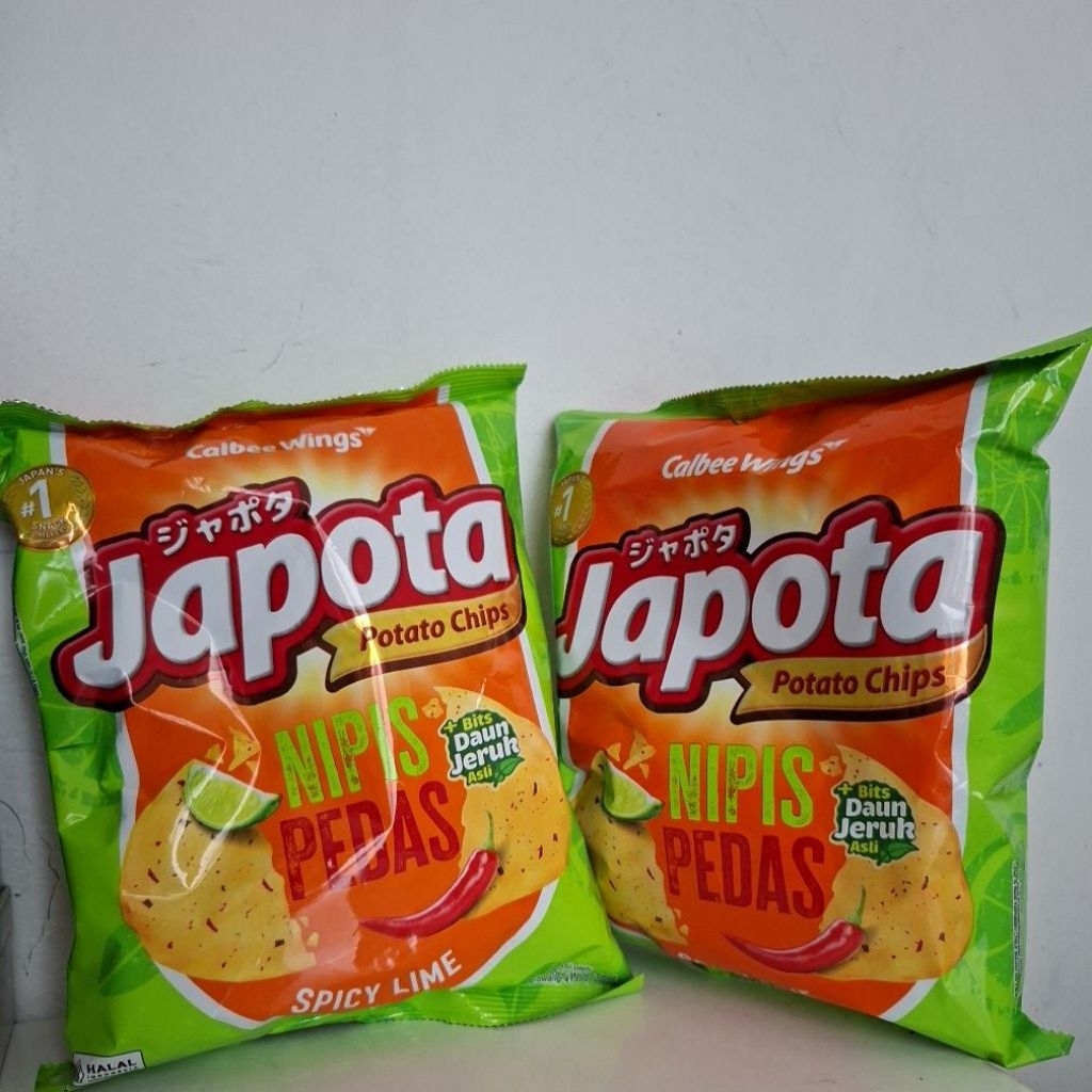 Jual Japota Potato Chips Calbee Wings Keripik Kentang Rasa Nipis Pedas ...