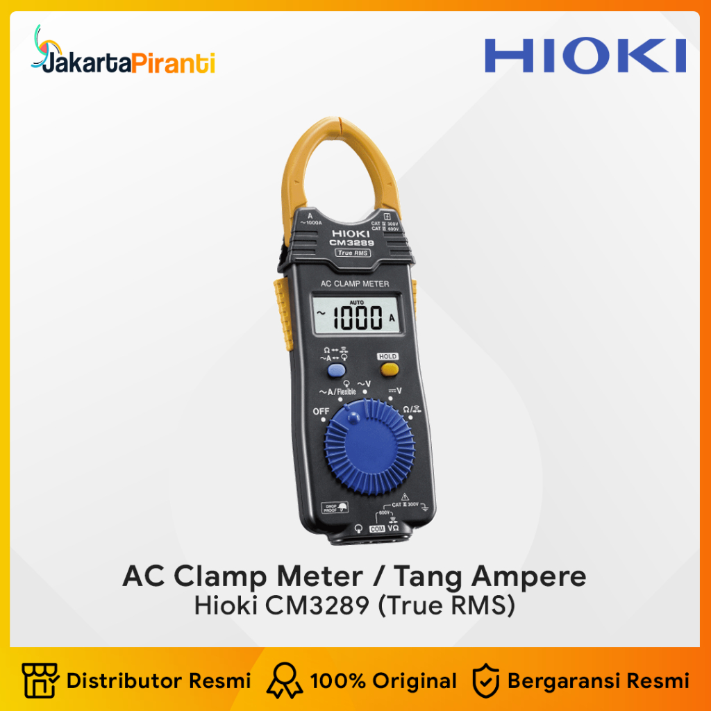 Jual Digital Tang Ampere AC Clamp Meter Multimeter Hioki CM3289 True ...