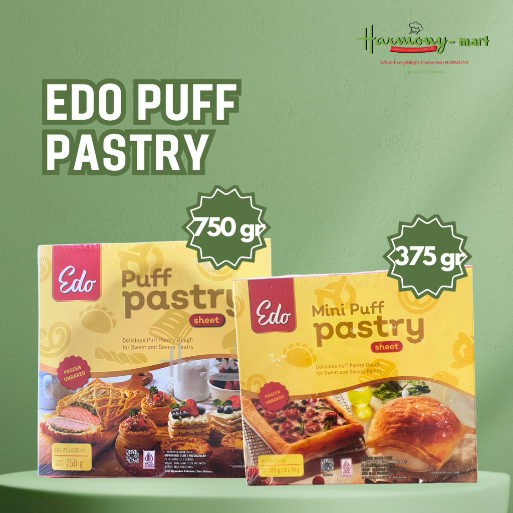 Jual EDO Puff Pastry Sheet - 375gr / 750gr | Shopee Indonesia