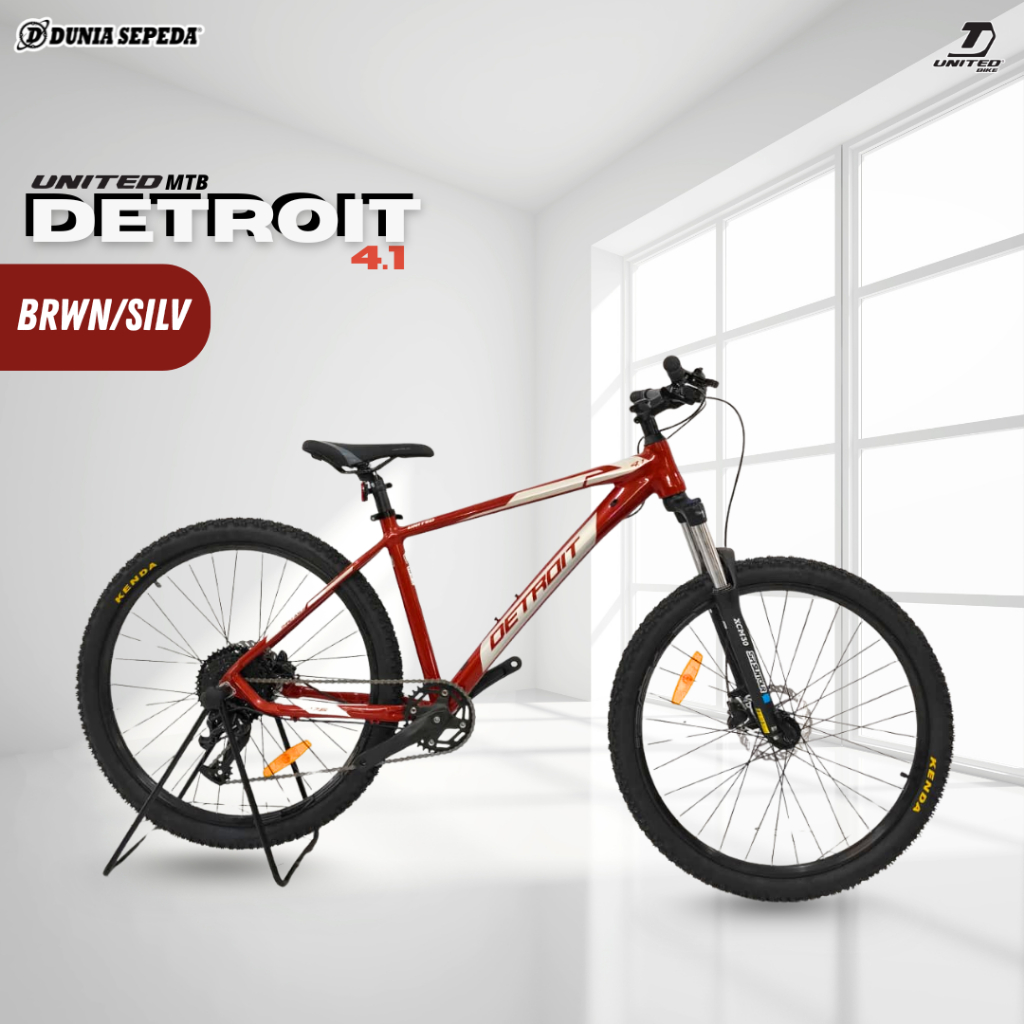 Jual Sepeda Gunung Mtb 27.5 United Detroit 4.1 Shimano Deore | Shopee Indonesia