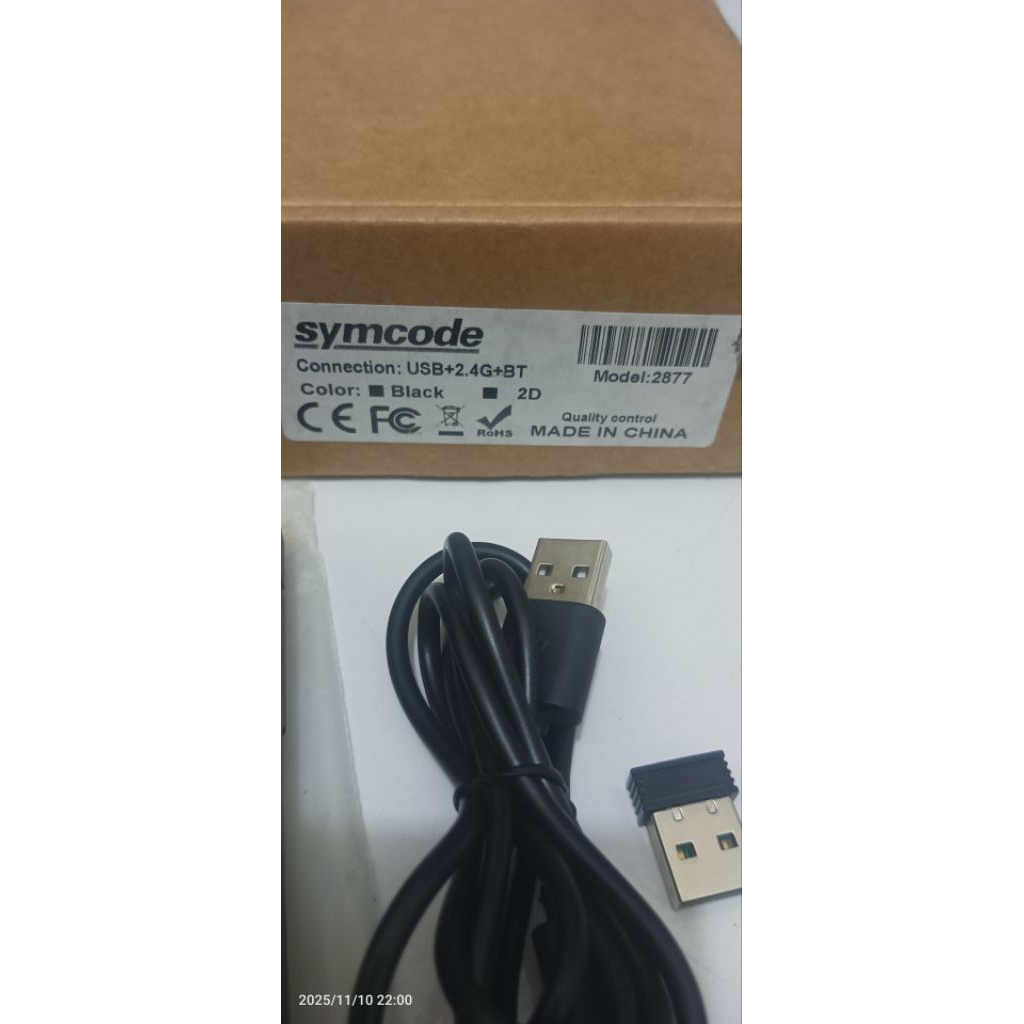 Jual Barcode Scanner Bluetooth XT-20 Symcode MJ2877 2D/QR Portable ...