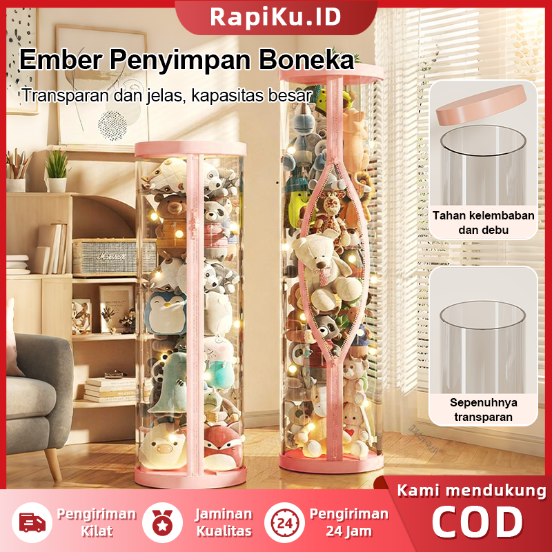 Jual Ember Boneka 120/150CM Doll Houses Ritsleting Transparan Tabung ...