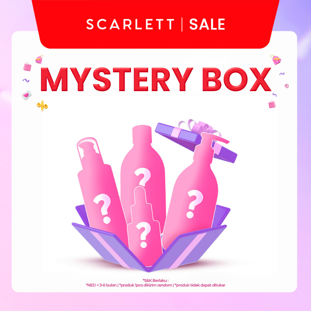 Jual SCARLETT Mystery Box | Shopee Indonesia