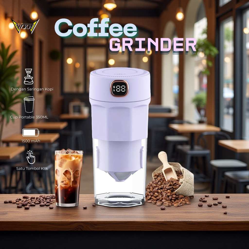 Jual WJOY X KOUO Grinder Alat penggiling Kopi Blender Untuk Kopi ...