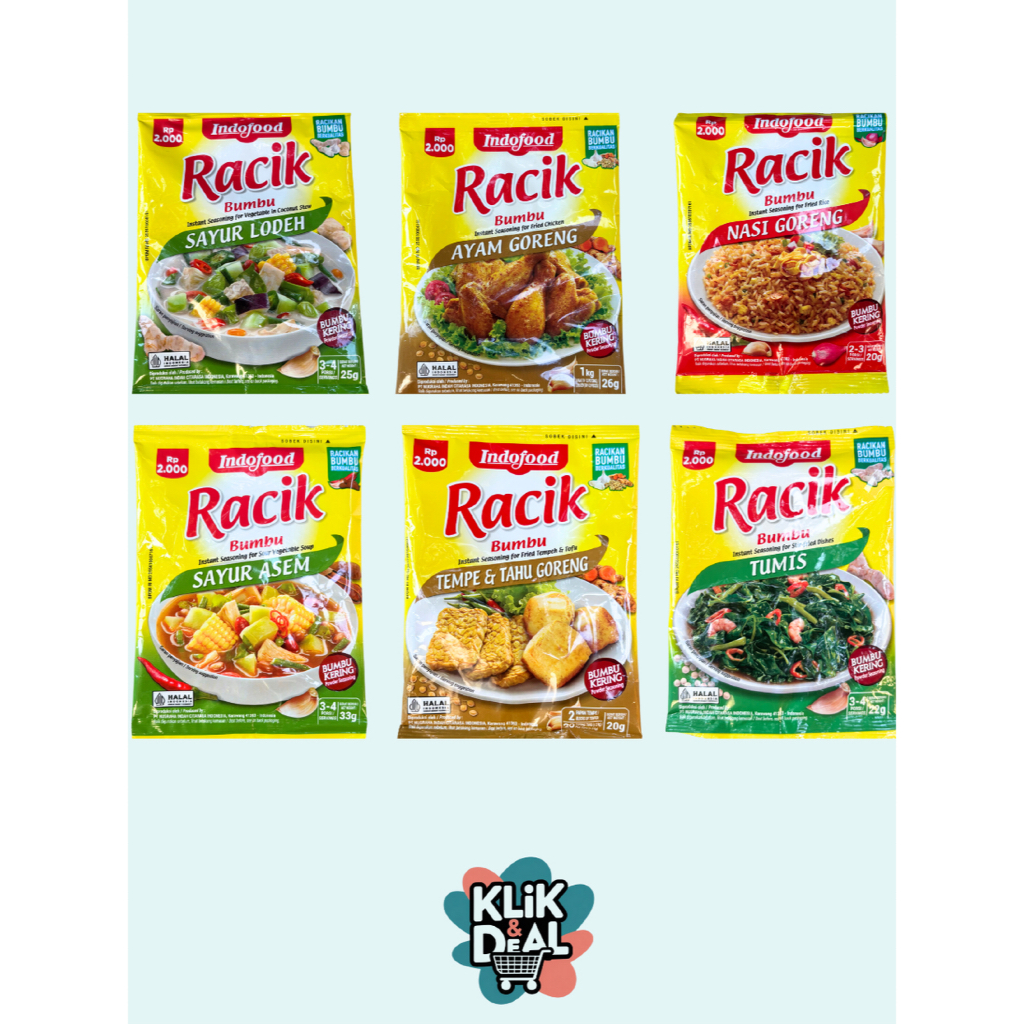 Jual Bumbu Racik Sayur Lodeh - Bumbu Racik Ayam Goreng - Bumbu Racik ...