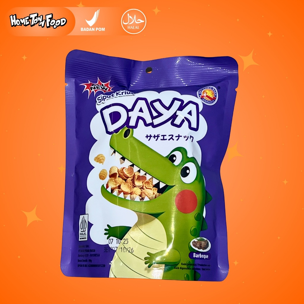 Jual Daya Snack Crispy 40gr & 50 gr Cemilan Renyah Halal BPOM Rasa ...