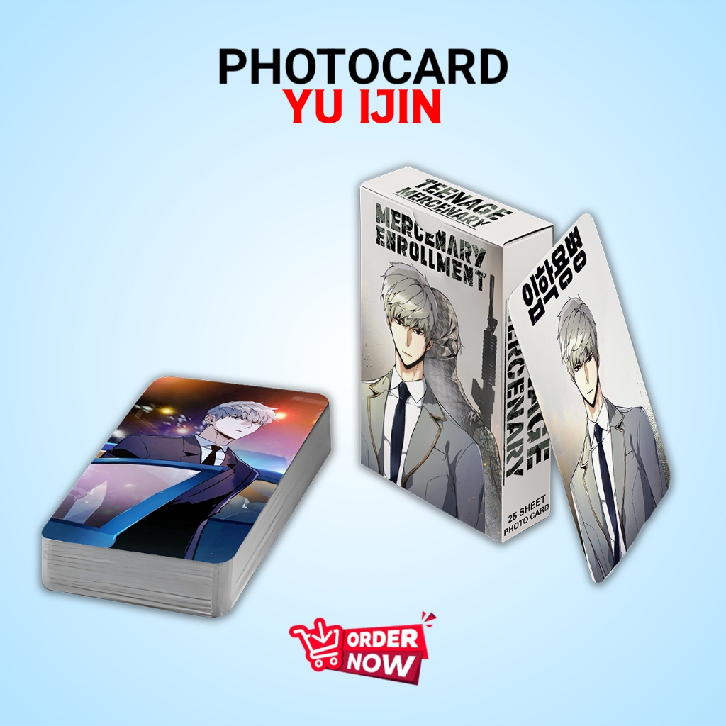 Jual PHOTOCARD SET YU IJIN MANHWA MERCENARY ENROLLMENT PREMIUM FREE BOX ...