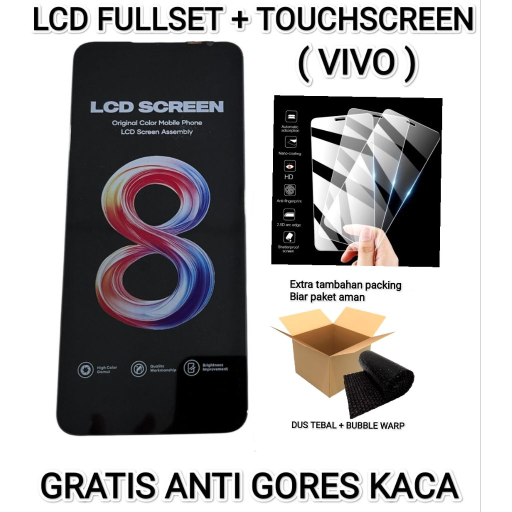 Jual LCD VIVO Y03 / Y03T / Y18 4G / Y18 / Y18E / Y18S / Y28S 5G / Y28E ...
