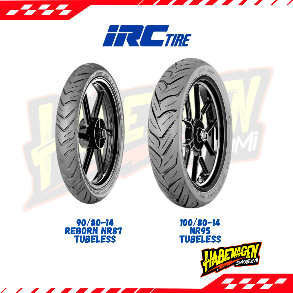 Jual Ban Luar Matic Honda Vario 125 150 Led Irc Tire Reborn Nr87 90/80 ...
