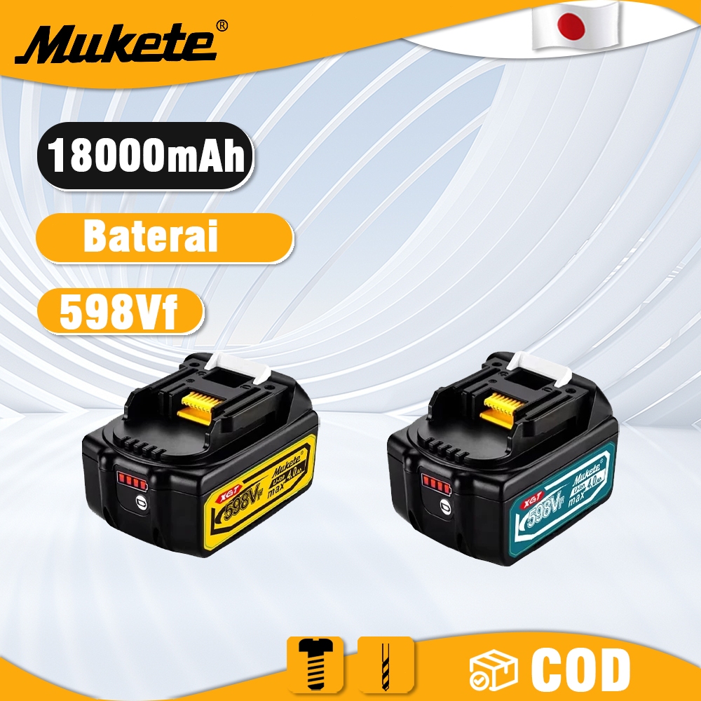 Jual Mukete 298v/398v/ 598v Baterai Li-ion bor Baterai tangan/impact ...