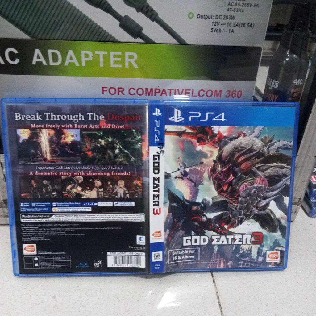 Jual KASET PS4 GOD EATER 3 Reg 3 | Shopee Indonesia