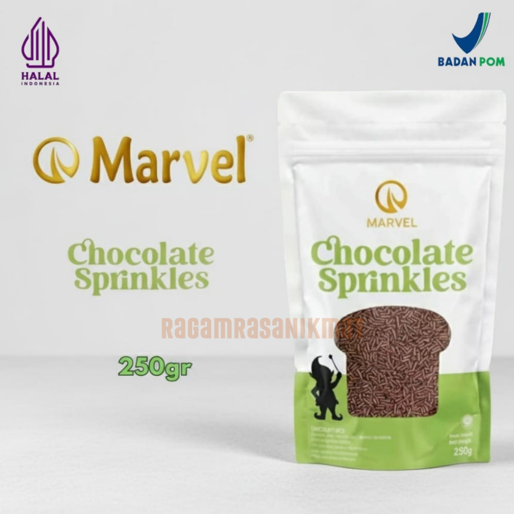 Jual Marvel Chocolate Sprinkles - Cokelat Meses 250g | Shopee Indonesia