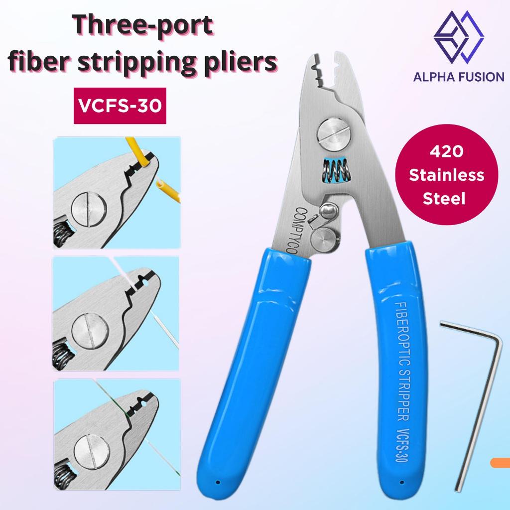 Jual Tang Stripper Fiber Optik 3 Hole CFS-3 VCFS-30 Stainless Steel ...
