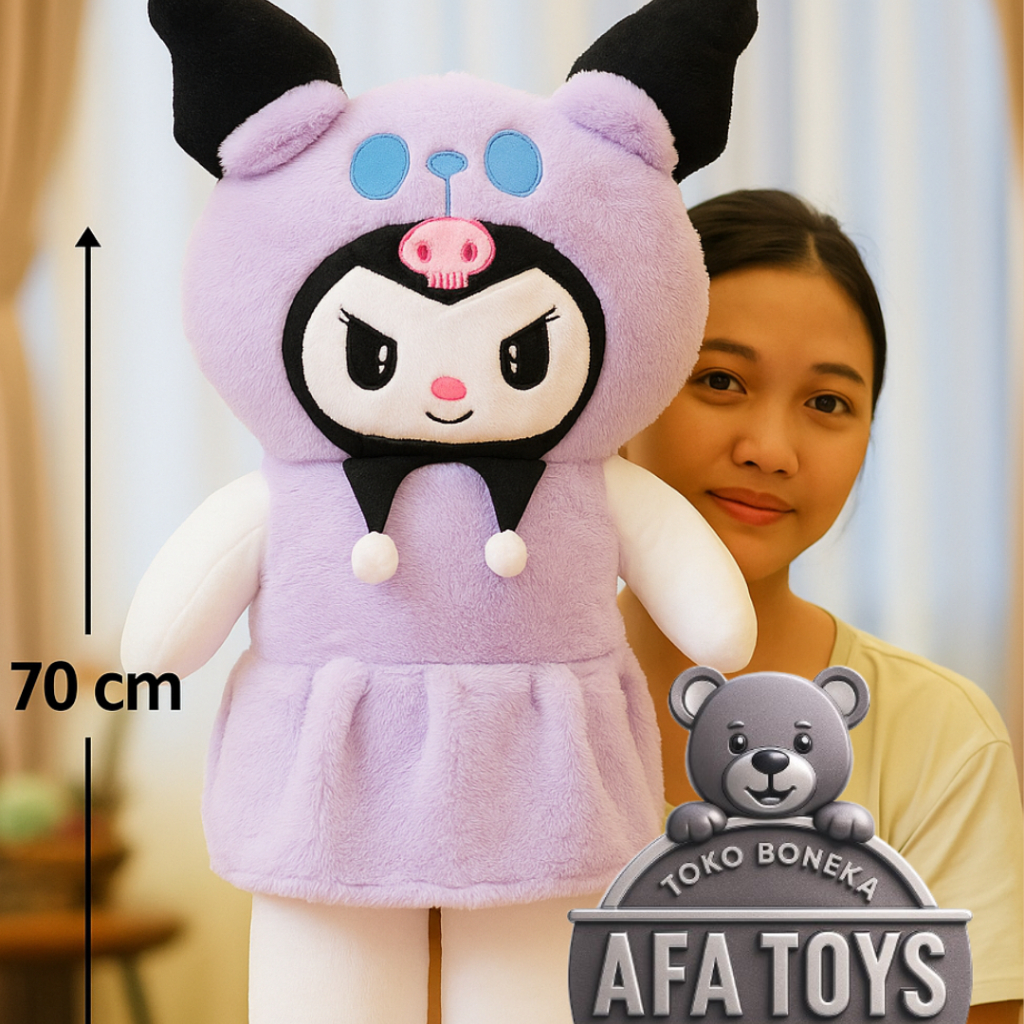 Jual Boneka Kuromi ukuran XL | Shopee Indonesia