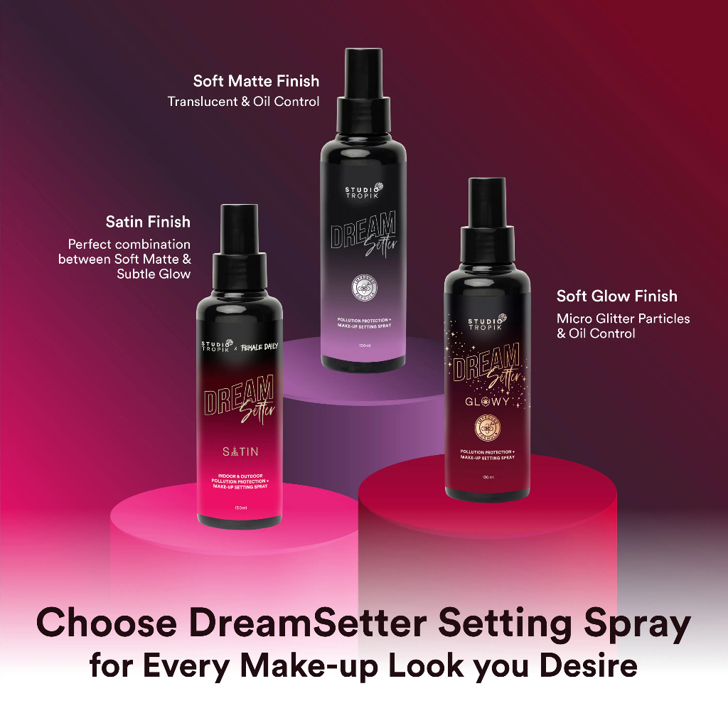 Jual STUDIO TROPIK DreamSetter Make-Up Setting Spray | Shopee Indonesia