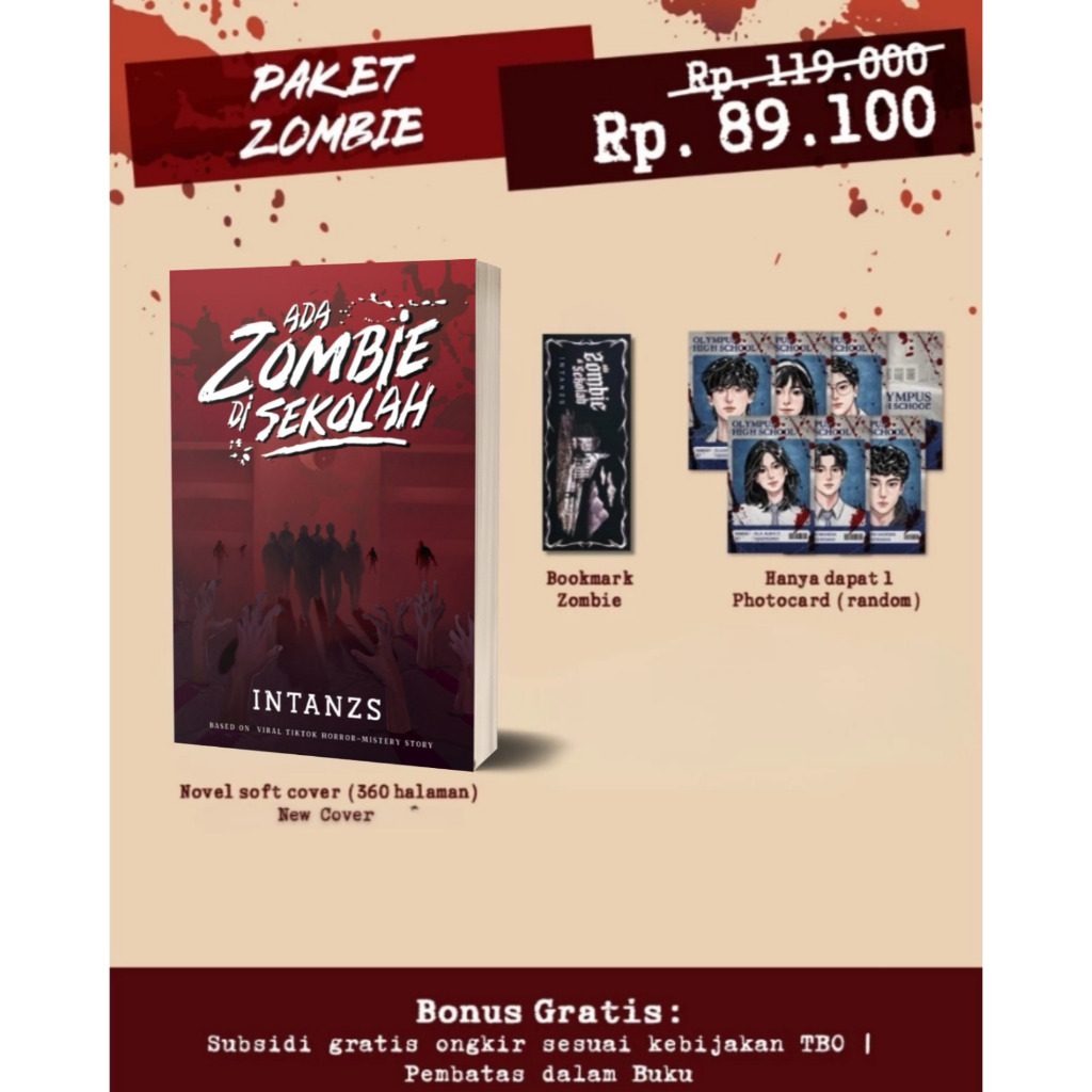 Jual Novel Ada Zombie di Sekolah & jakarta By Intan | Shopee Indonesia