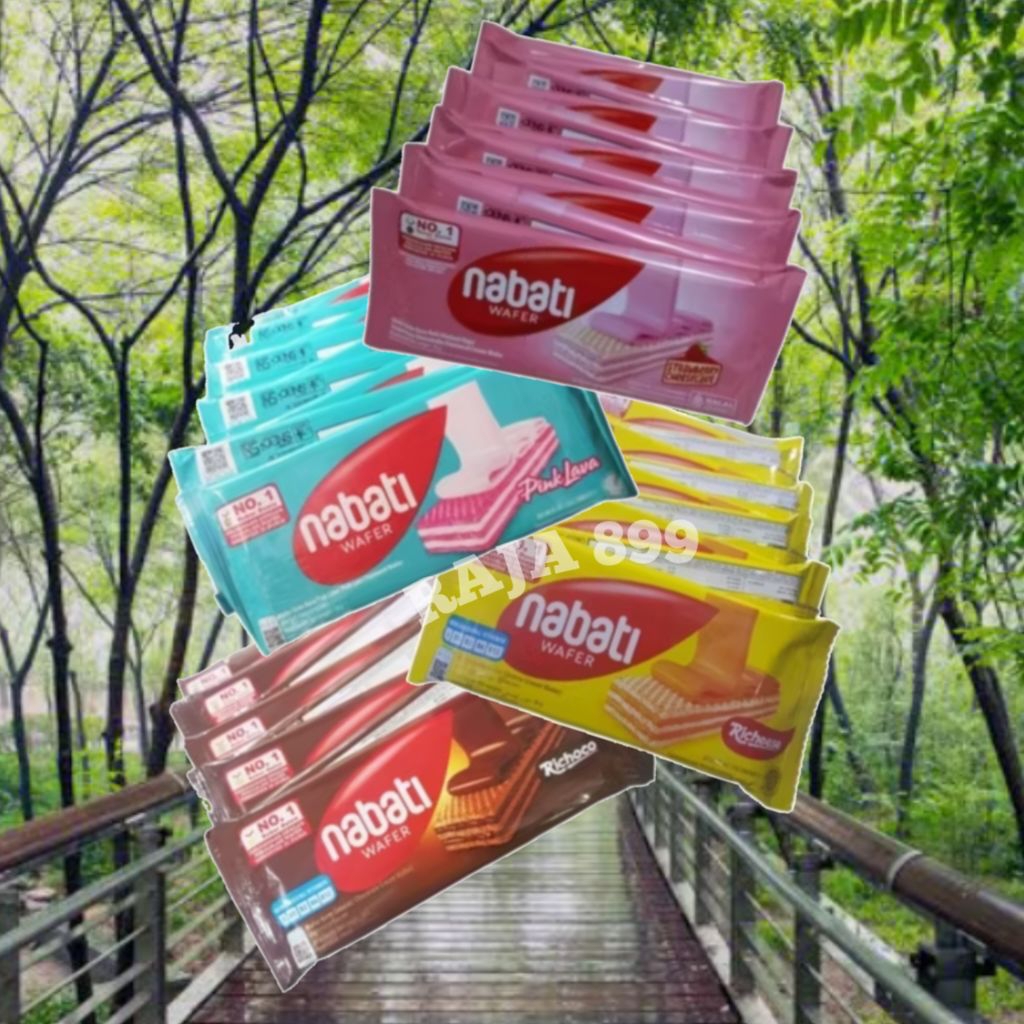 Jual NABATI WAFER RENCENG ISI 10 PCS X 15GR ALL VARIAN | Shopee Indonesia
