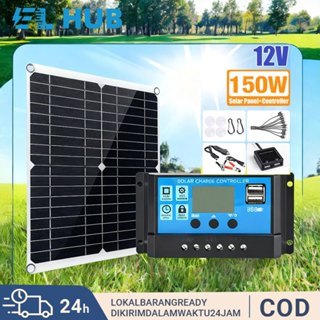 Jual Panel Surya 60W/100W/120W/150W Solar Panel + Aki sprayer elektrik ...
