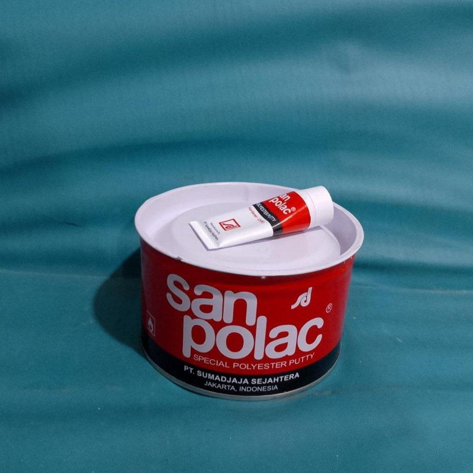 Jual Dempul Sanpolac Besi 1kg 1 kg Polymer Plastik | Shopee Indonesia