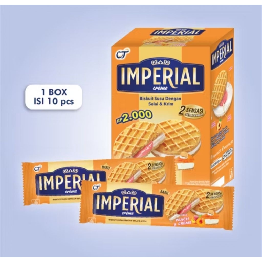 Jual Imperial creme wafer 27gr 1box | Shopee Indonesia