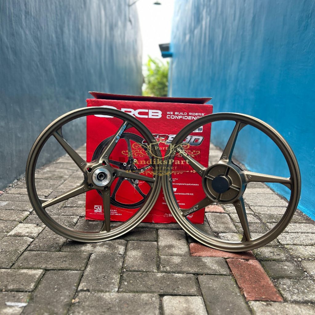Jual Velg RCB SP500 mx king uk 160/160 ring 17 bronze dan hitam double ...