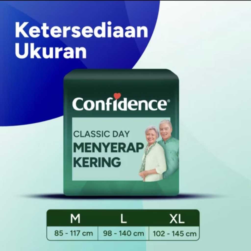 Jual Confidence Classic Day M8 L7 XL6 Popok Dewasa Perekat Adult ...
