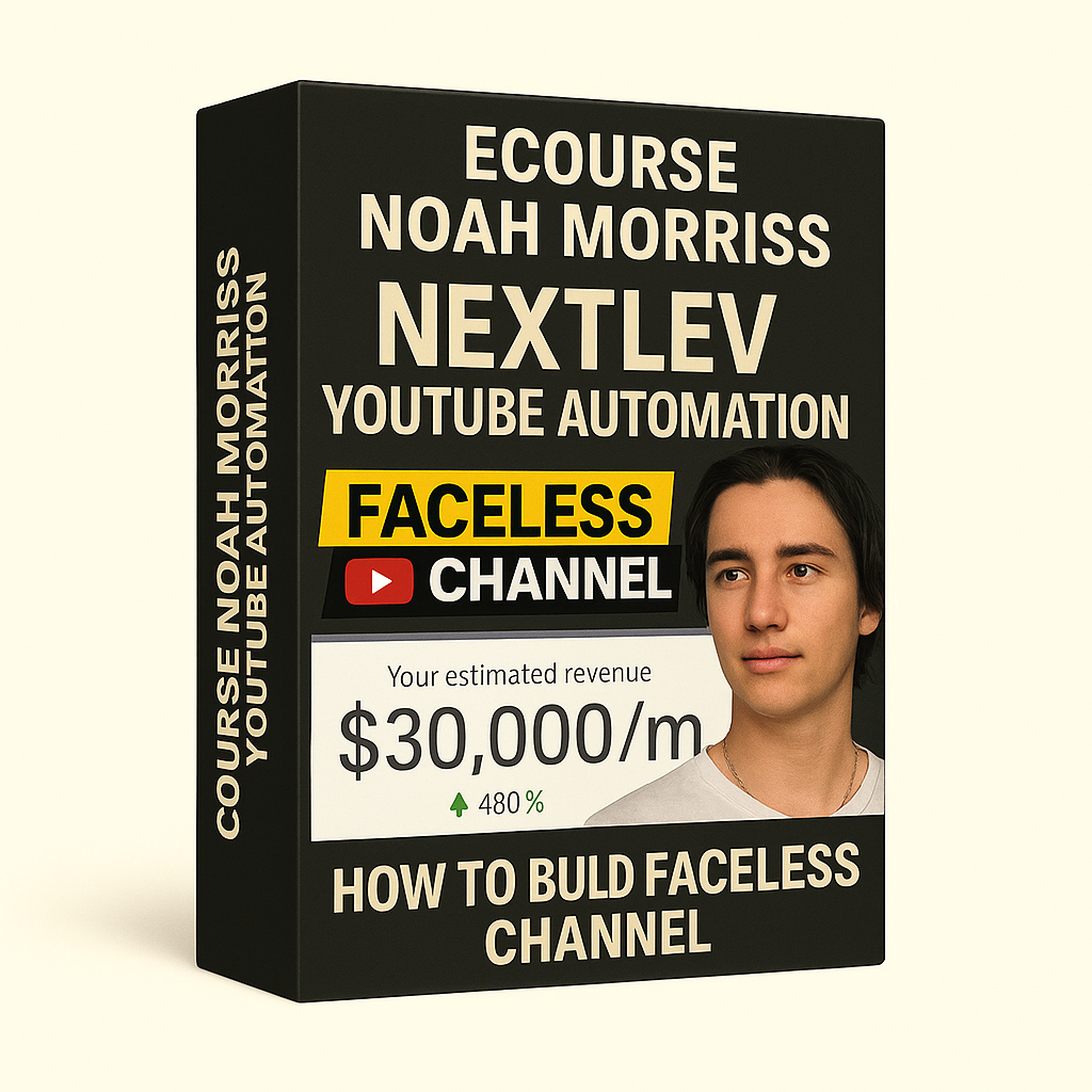 Jual Ecourse Noah Morriss NexLev Youtube Automation - How to Build ...