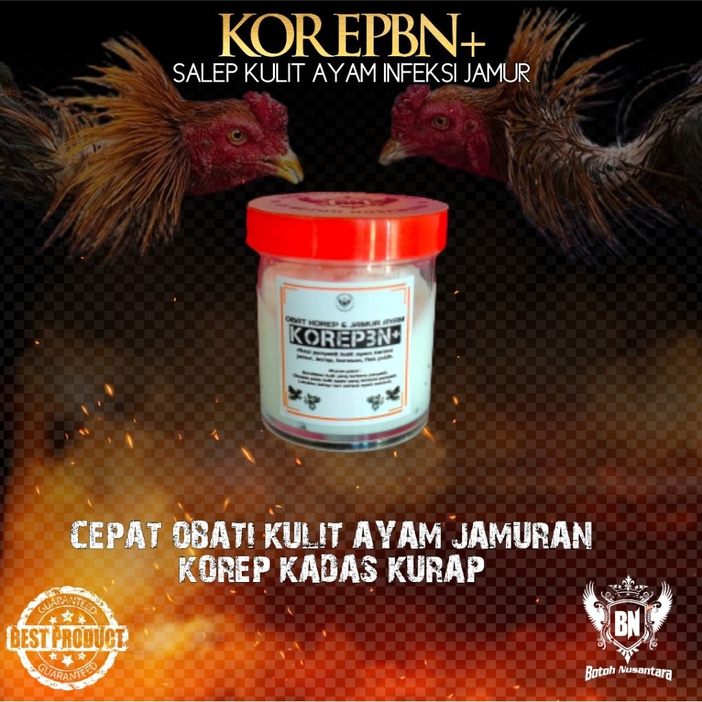 Jual Salep Muka Ayam Korep Salep KOREPBN+ Mengobati ayam Korep atau ...