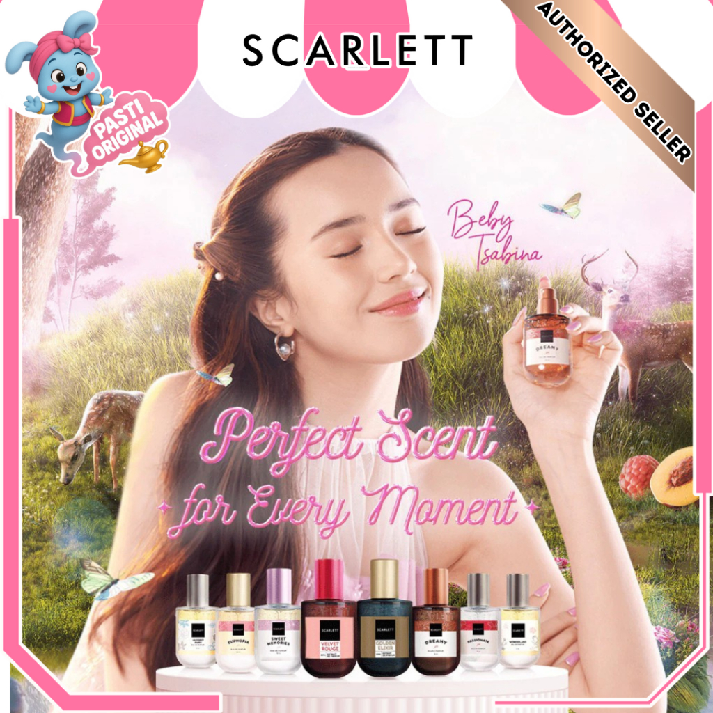 Jual Scarlett Whitening Eau De Parfum 30ml | ORIGINAL Sweet | Dreamy ...