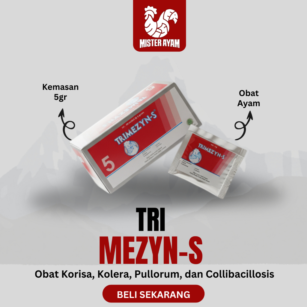 Jual Trimezyn-S 5gr Medion Obat Antibiotik Obat Korisa Kolera untuk ...