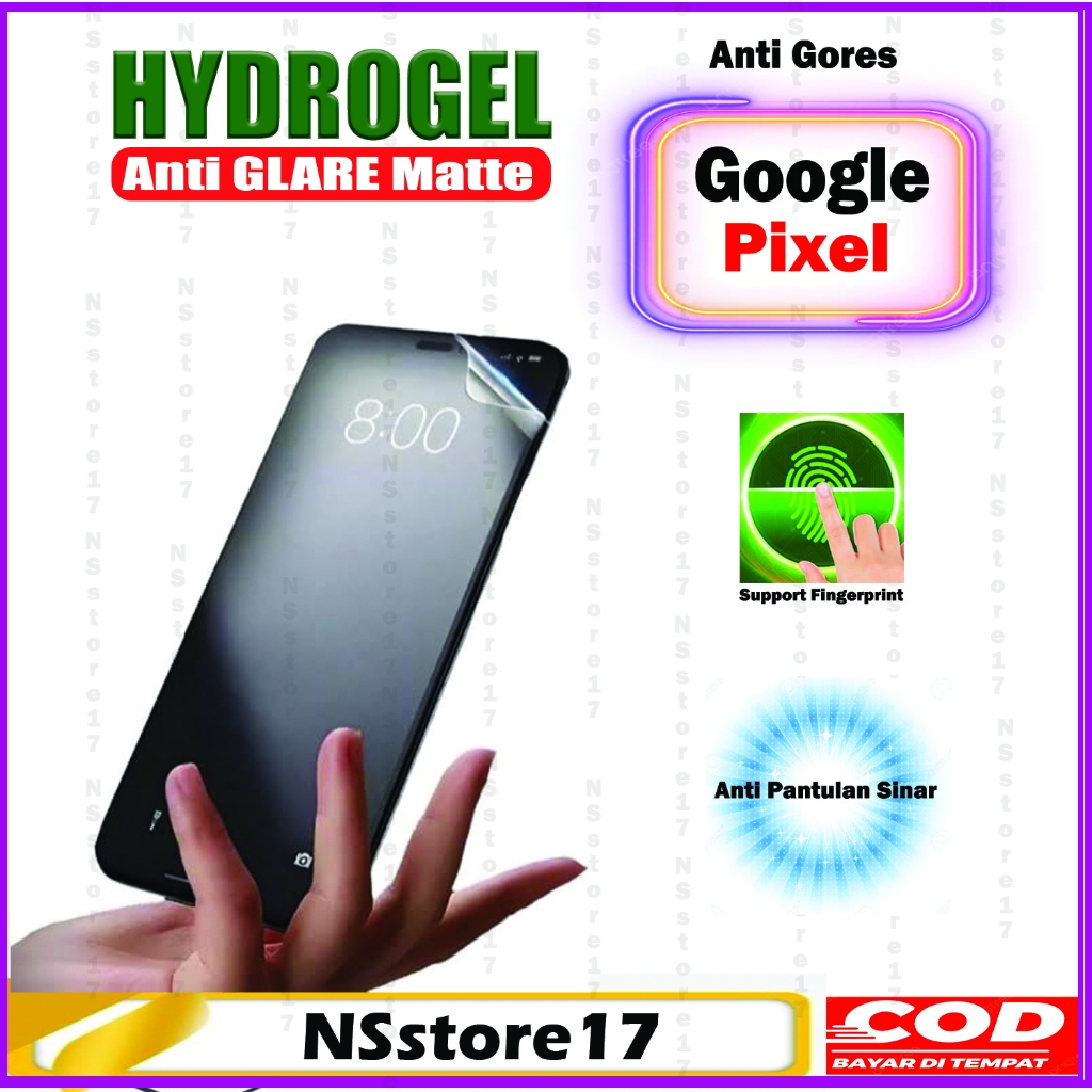 Jual Anti Gores Google PIXEL Hydrogel Anti GLARE Matte For PIXEL 10 Pro ...