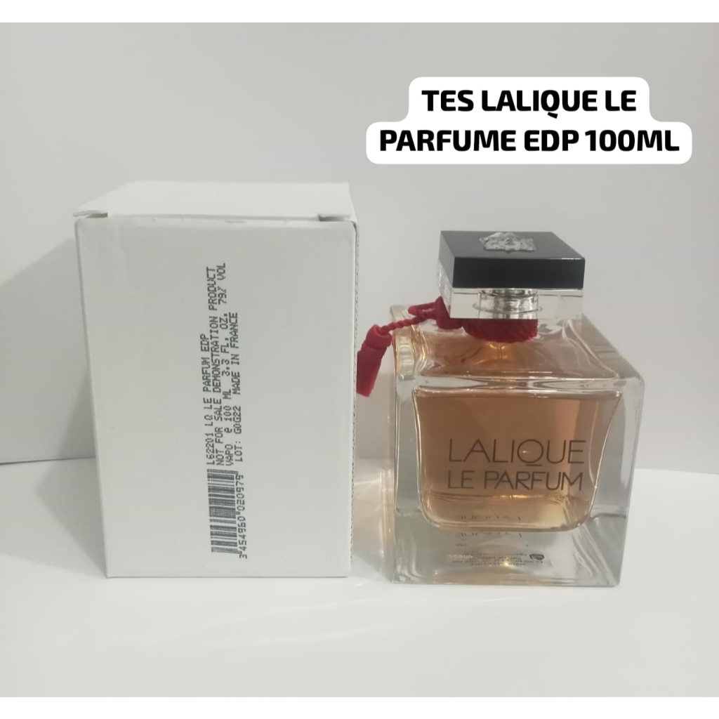 Jual ORIGINAL PARFUM LALIQUE LE PARFUM WOMEN TESTER EDP 100ml | Shopee ...