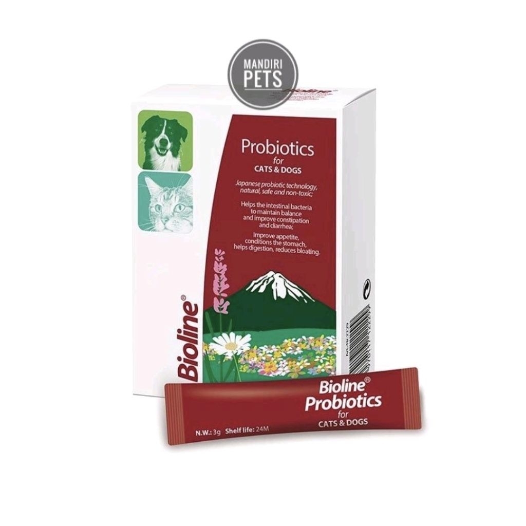 Jual Bioline Probiotics 30g for Dog & Cat / Probiotic Obat Pencernaan ...