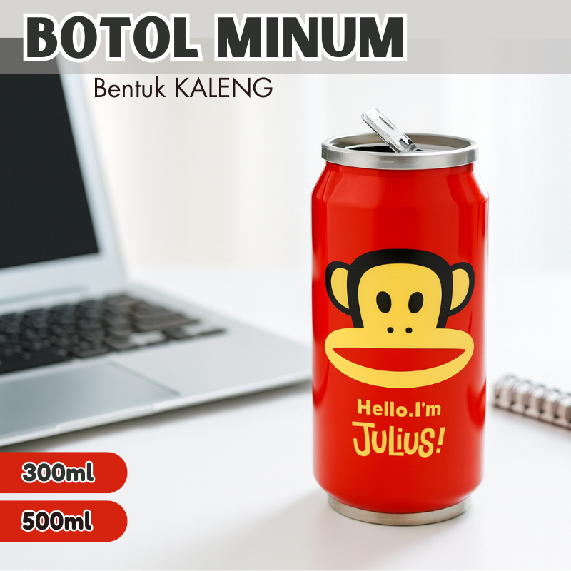 Jual Botol Minum Bentuk Kaleng Karakter Termos Insulated Mug Thermos ...