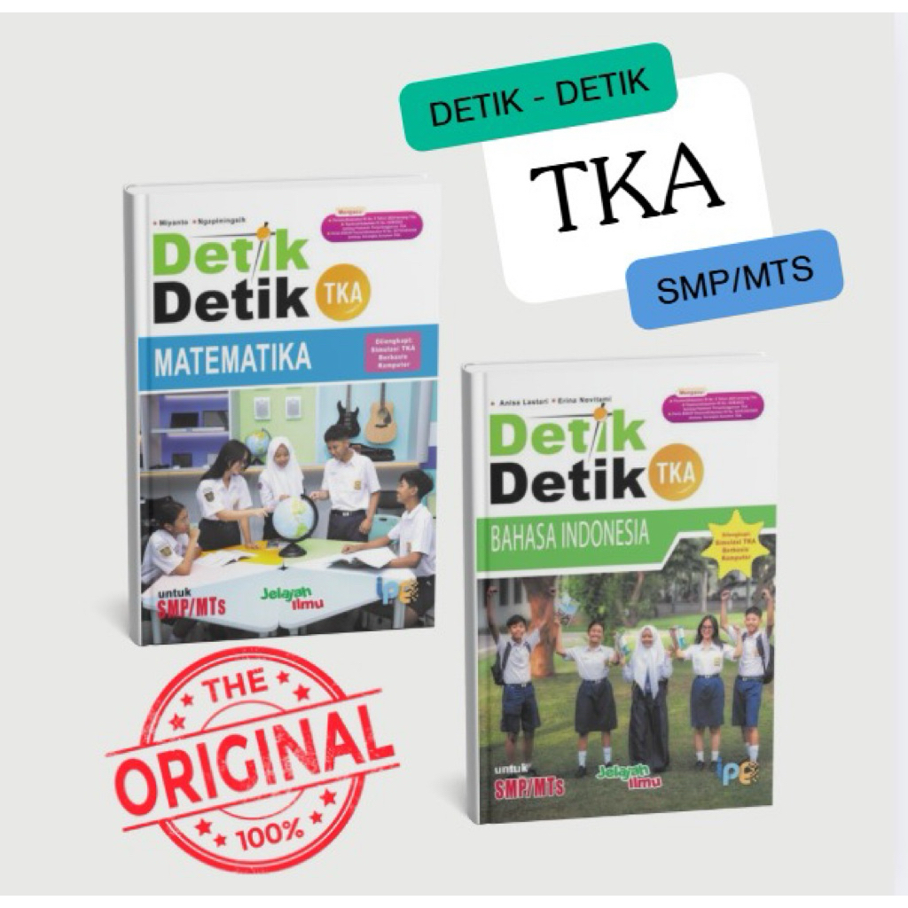 Jual Detik Detik TKA SMP MTs Kelas 9 2025 – Intan Pariwara – Matematika ...