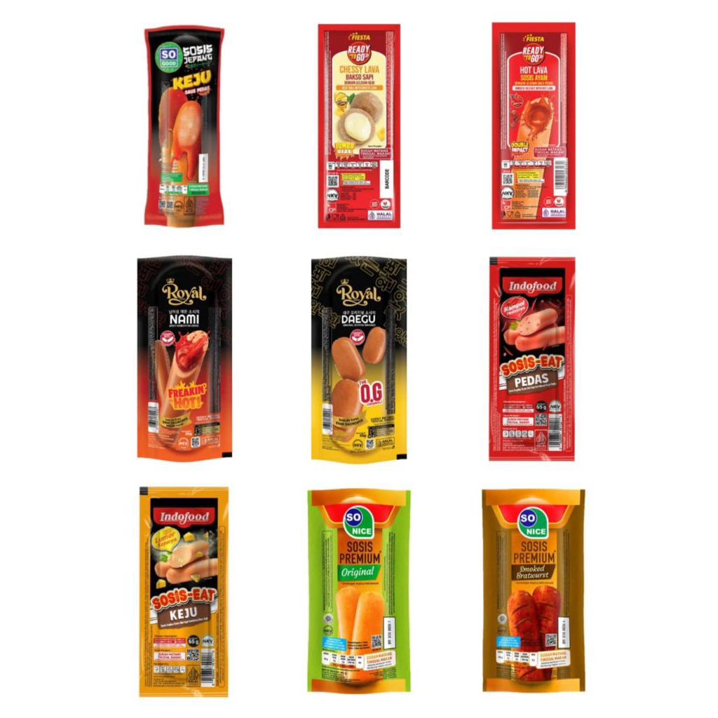 Jual [Lihat Deskripsi] [PER BOX] Sosis Semua Merk SO NICE, SO GOOD ...