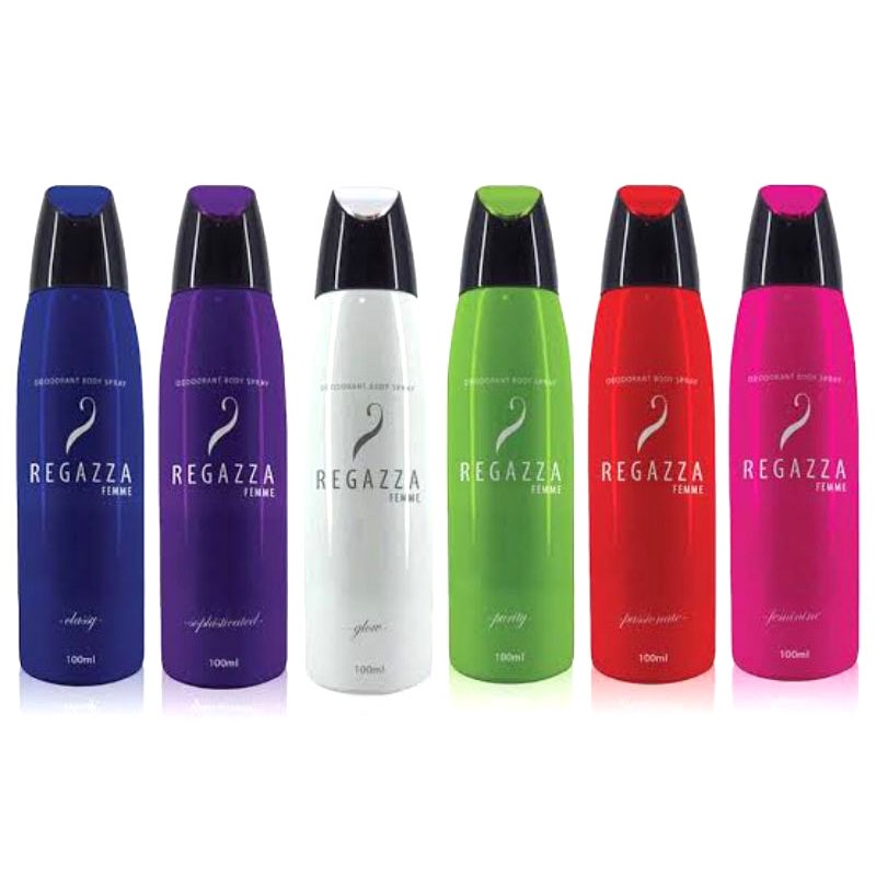 Jual REGAZZA Deodorant Body Spray 100mL | Shopee Indonesia