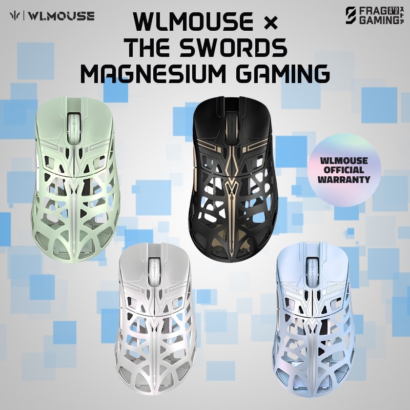 Jual WLMOUSE × The Swords Magnesium Gaming Mouse Wl Mouse The Swords ...