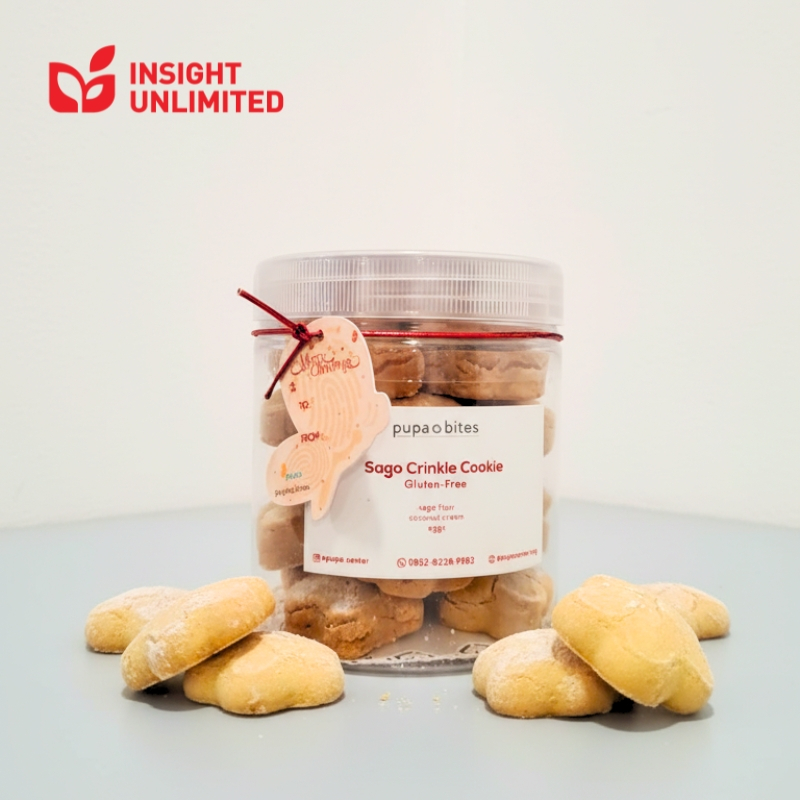 Jual Sago Crinkle Cookies 500 ML | Shopee Indonesia