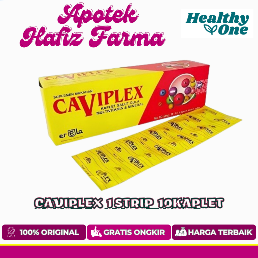 Jual CAVIPLEX MLTVTMN 1STRIP @10KAP | Shopee Indonesia