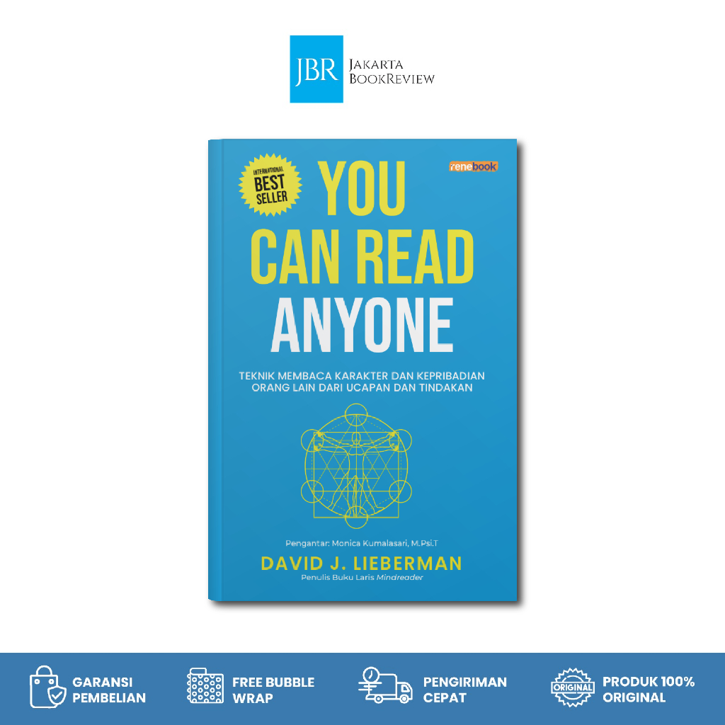Jual Jbr Official Store - Renebook - You Can Read Anyone Teknik Membaca ...