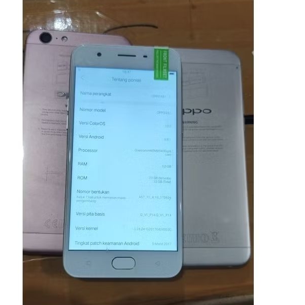 Jual oppo a57 (2016) a57 lama normal (second) 3/32gb siap di gunakan ...