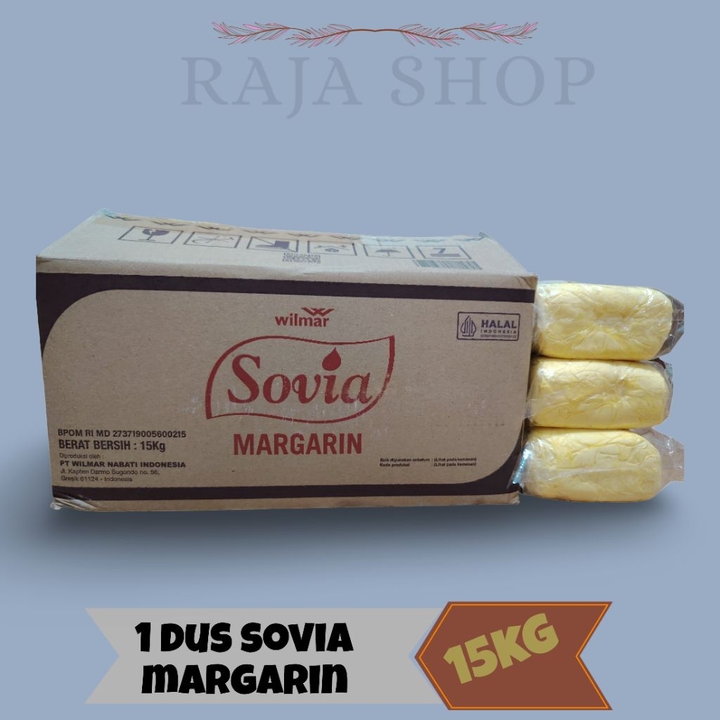 Jual DUS SANIA PREMIUM, SOVIA MARGARIN DAN SIIP CREAM 15KG | Shopee ...