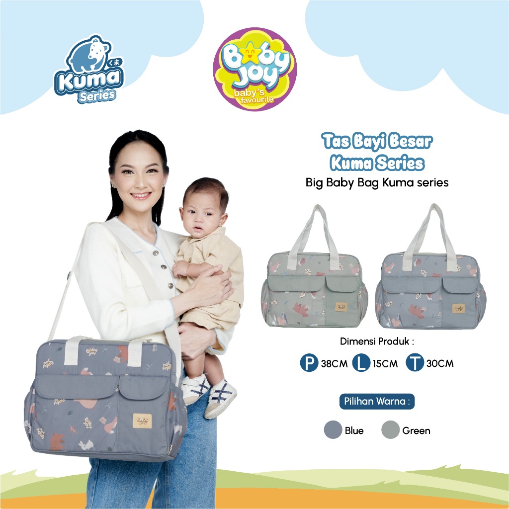 Jual Baby Joy Tas Bayi Besar Kuma Series BJT1082 | Shopee Indonesia