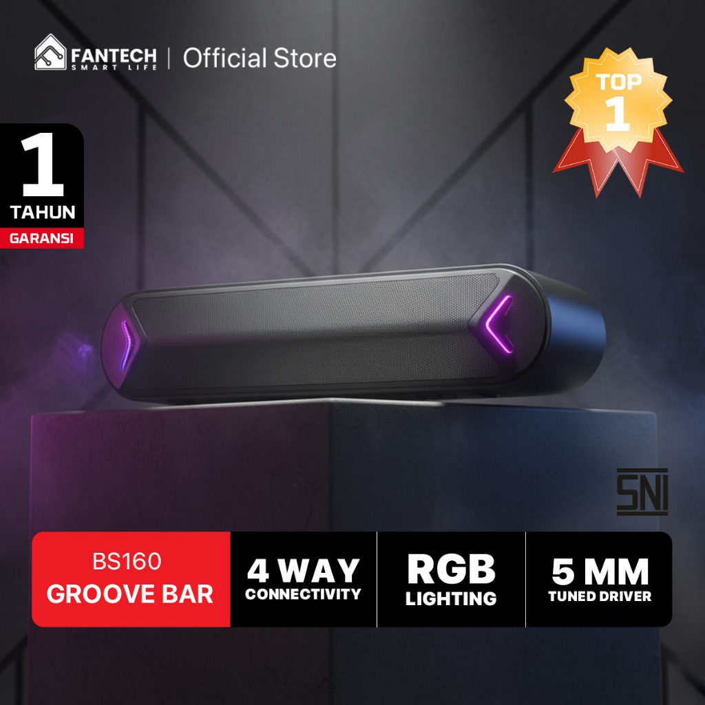 Jual Fantech Speaker Gaming Bluetooth GROOVE BAR BS160 Super Bass 52mm ...