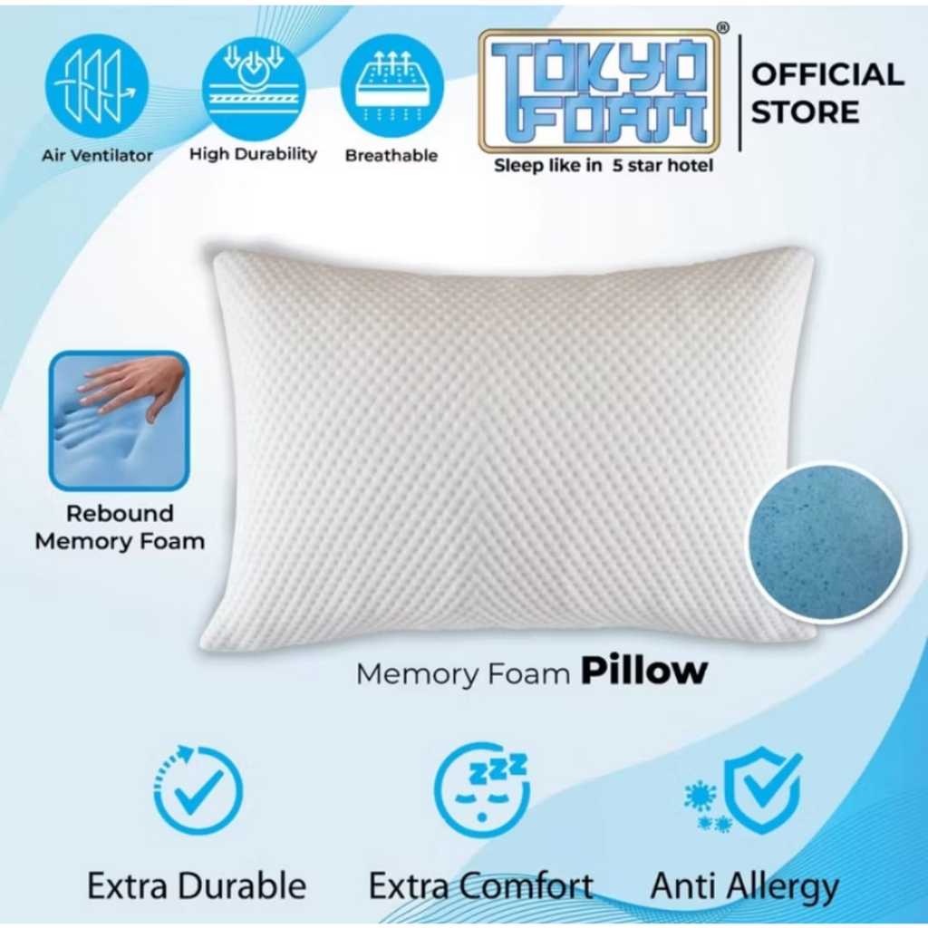Jual Tokyo Foam - Bantal Guling Memory Foam by TOKYOFOAM | Shopee Indonesia