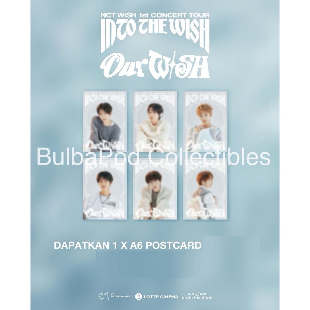 Jual NCT WISH 1st Concert Tour 'Into the Wish : Our Wish' x CGV ...