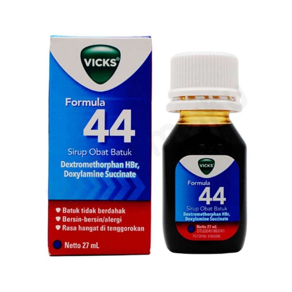 Jual Vicks Formula 44 Dewasa Sirup Batuk 27ML | Shopee Indonesia
