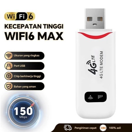Jual Modem WIFI 4G LTE Dukungan Semua Kartu SIM USB Mobile WiFi ...